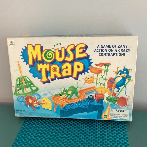 Milton Bradley | Toys | Vintage Mouse Trap Board Game 999 Milton ...